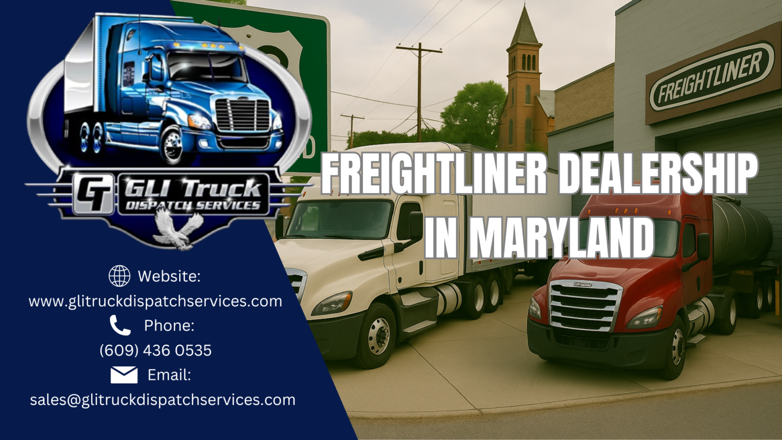 Freightliner Dealership in Maryland - GLI Dispatch Services